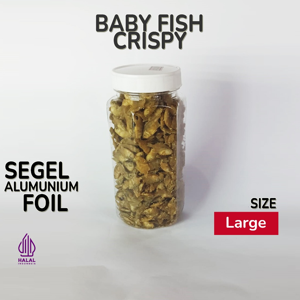 Jual Size L Baby Fish Crispy | Baby Fish Ikan Nila Goreng Crispy ...