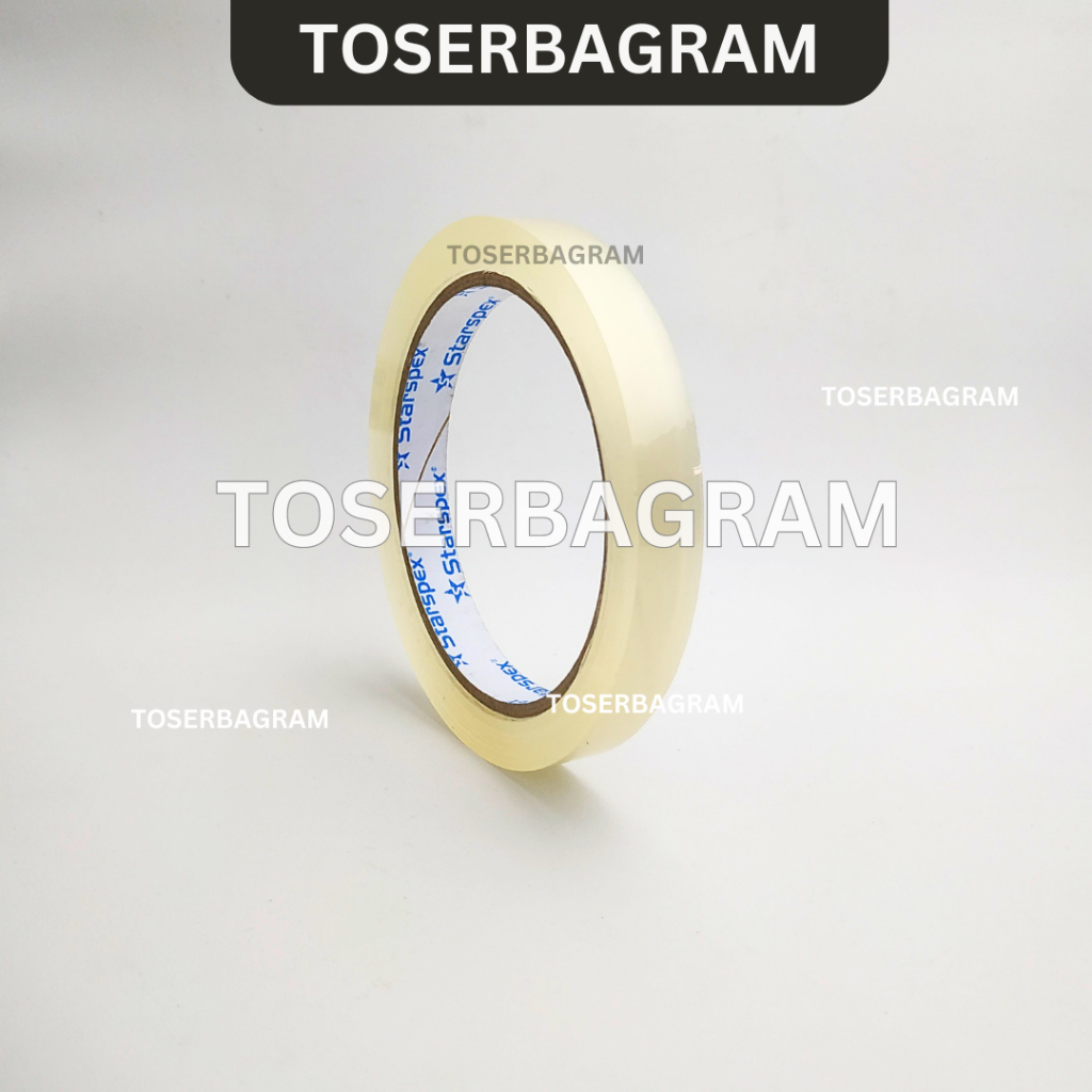 Jual Lakban Bening 12mm x 72 Yard / Lakban Bening 1/2 Inch Murah ...