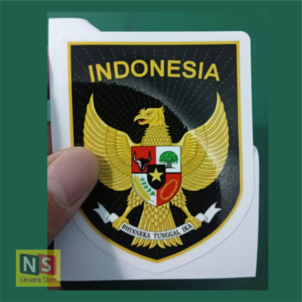 Jual Stiker Logo Garuda Timnas - Sticker Indonesia untuk Laptop Koper ...
