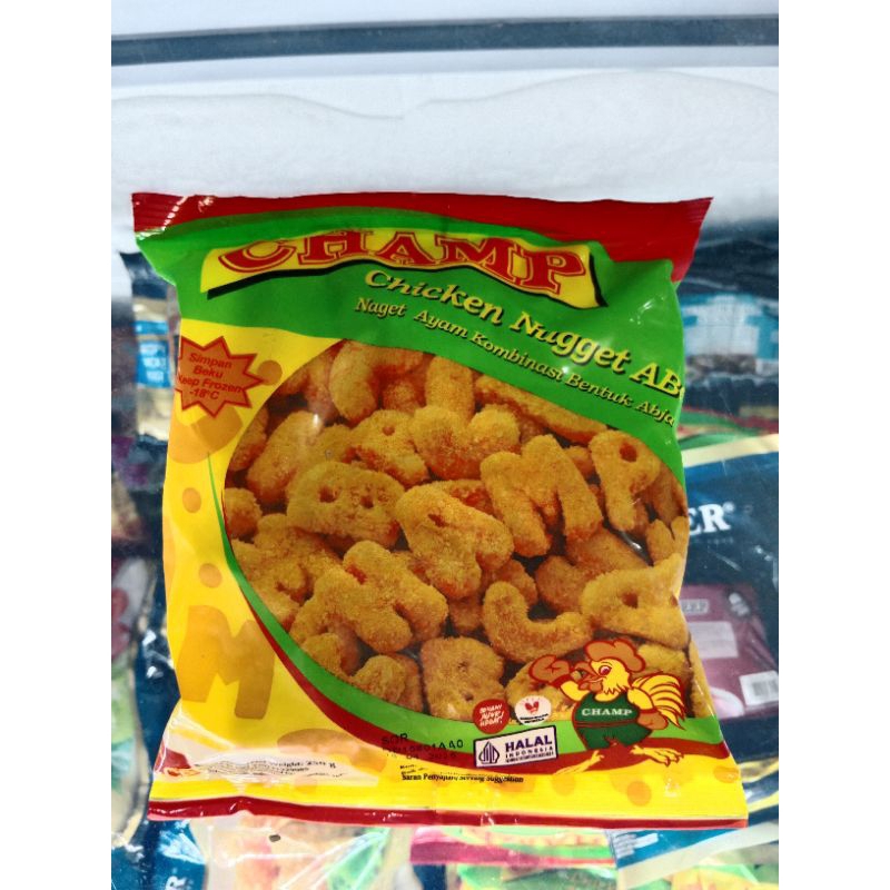 Jual Chicken nugget ABC CHAMP 250 gr | Shopee Indonesia