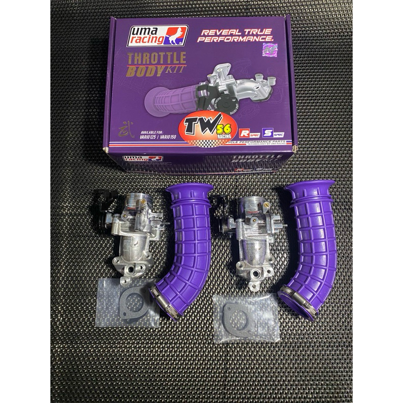 Jual TB throttle body uma racing vario 125 vario 150 ukuran 32 mm dan ...