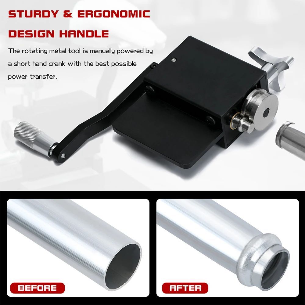 Jual Intercooler Pipe Bead Form Roller Machine Steel Tube Beading TUBE ...