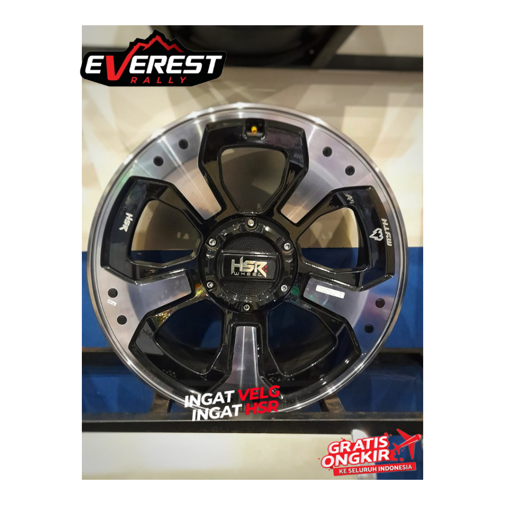 Jual VELG RACING HSR MYTH03 COCOK BUAT MOBIL FORTUNER RING 20 LEBAR 9 BAUT 6X139 BMFOIL | Shopee ...