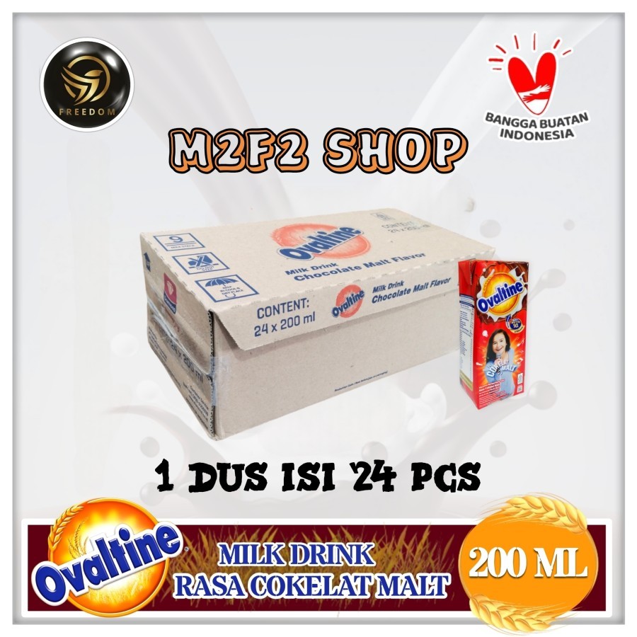 Jual Ovaltine Milk Kotak UHT Chocolate Malt | Susu Cokelat Malt - 200 ml (Kemasan Karton ...