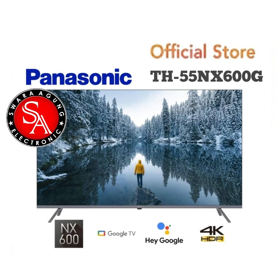 Jual Led UHD 4K Google TV 55 Inch Panasonic Type : 55NX600 - Android ...