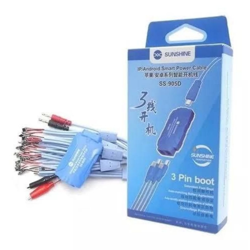 Jual KABEL POWER SUPPLY SUNSINE SS-905D ORIGINAL IPHONE/ANDROID SMART POWER CABLE | Shopee Indonesia