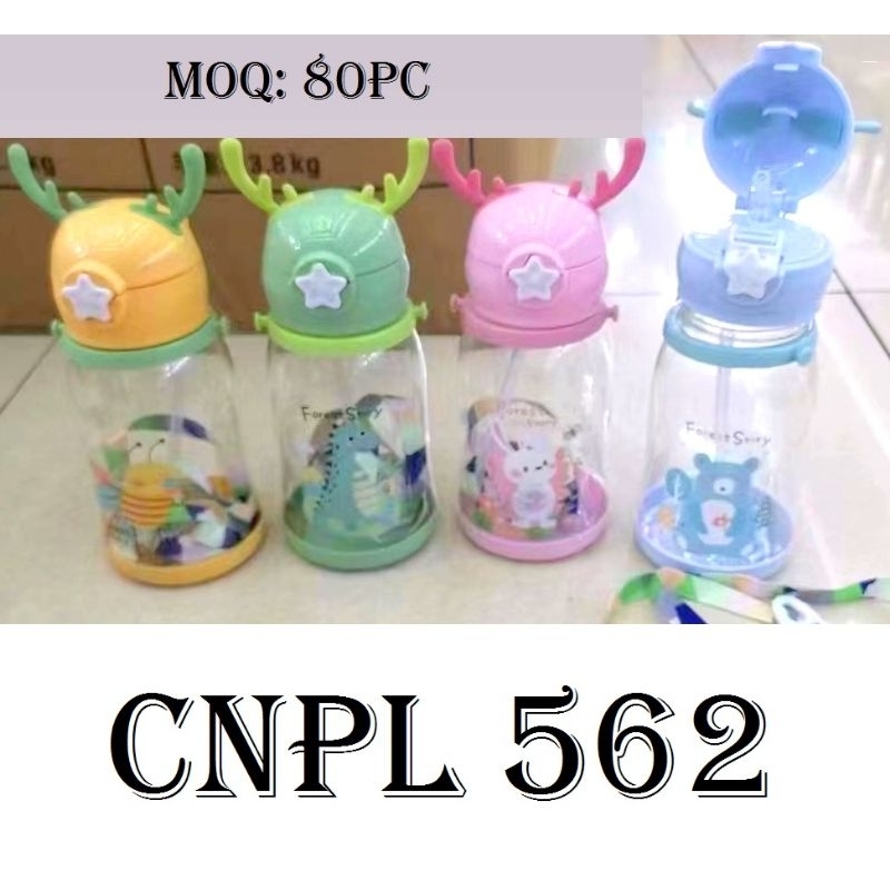 Jual botol minum anak tanduk rusa CNPL 562-orange-hijau-pink-biru ...