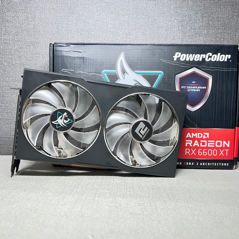 Jual VGA RX 6600XT 8GB POWERCOLOR HELLHOUND GDDR6/ RX 6600 XT 8GB ...