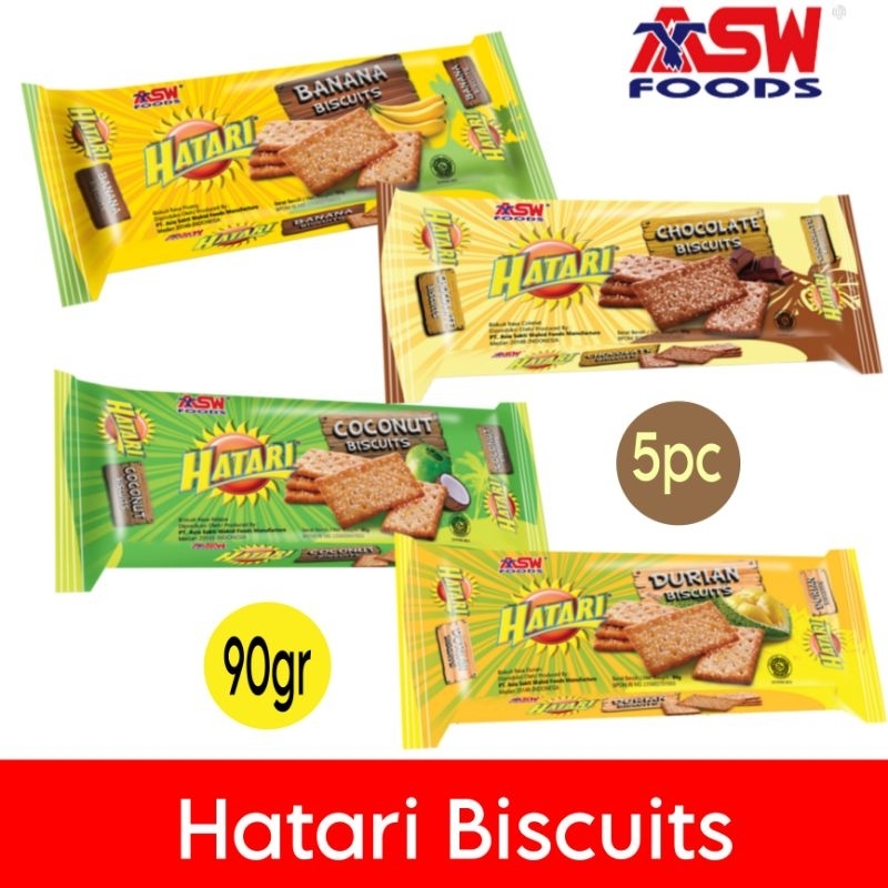 Jual Hatari kelapa durian coklat pisang biskuit 90gr | Shopee Indonesia