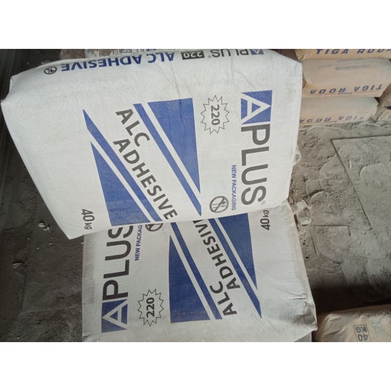 Jual semen mortar aplus 40kg | Shopee Indonesia