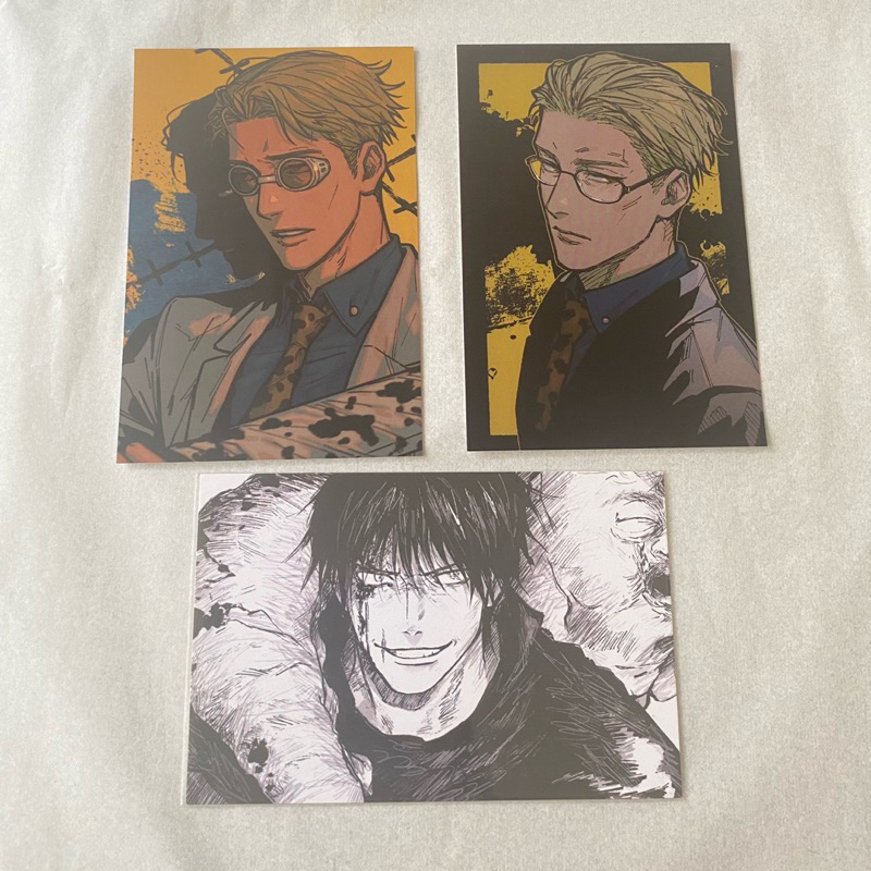 Jual Postcard JJK Nanami Kento Toji fushiguro jujutsu kaisen SET ...