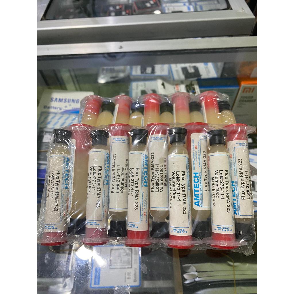 Jual FLUX AMTECH RMA-223 10cc PASTA SOLDER | Shopee Indonesia