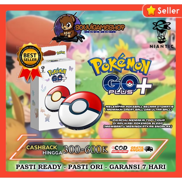 Jual PALING MURAH! Pokemon GO Plus+ / Pokemon GO Plus Plus Original ...