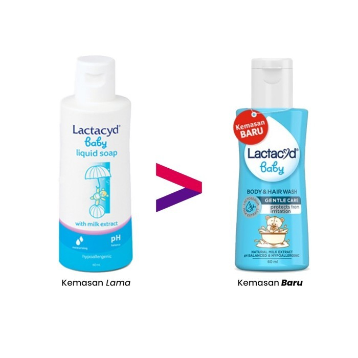 Jual LACTACYD LIQUID BABY BLUE 60 ML | Shopee Indonesia