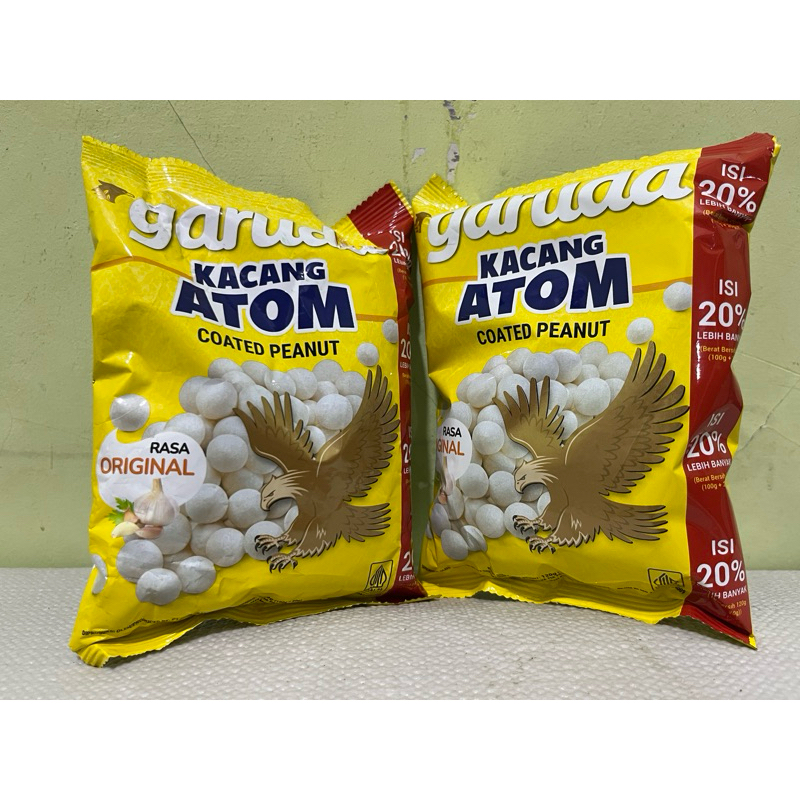Jual Garuda Kacang Atom 120gr x 2 Pcs | Shopee Indonesia