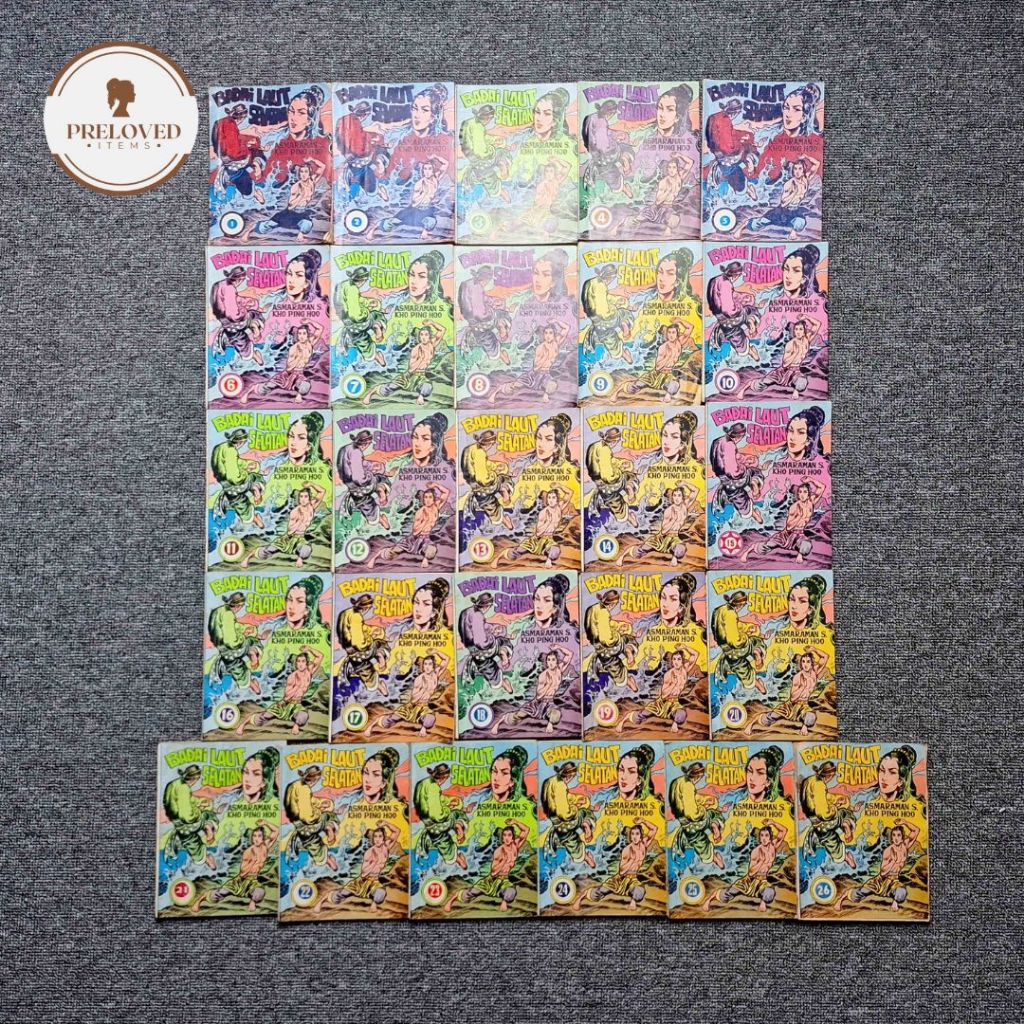 Jual Buku Cersil Cerita Silat Badai Laut Selatan Jilid 1-26 Original ...