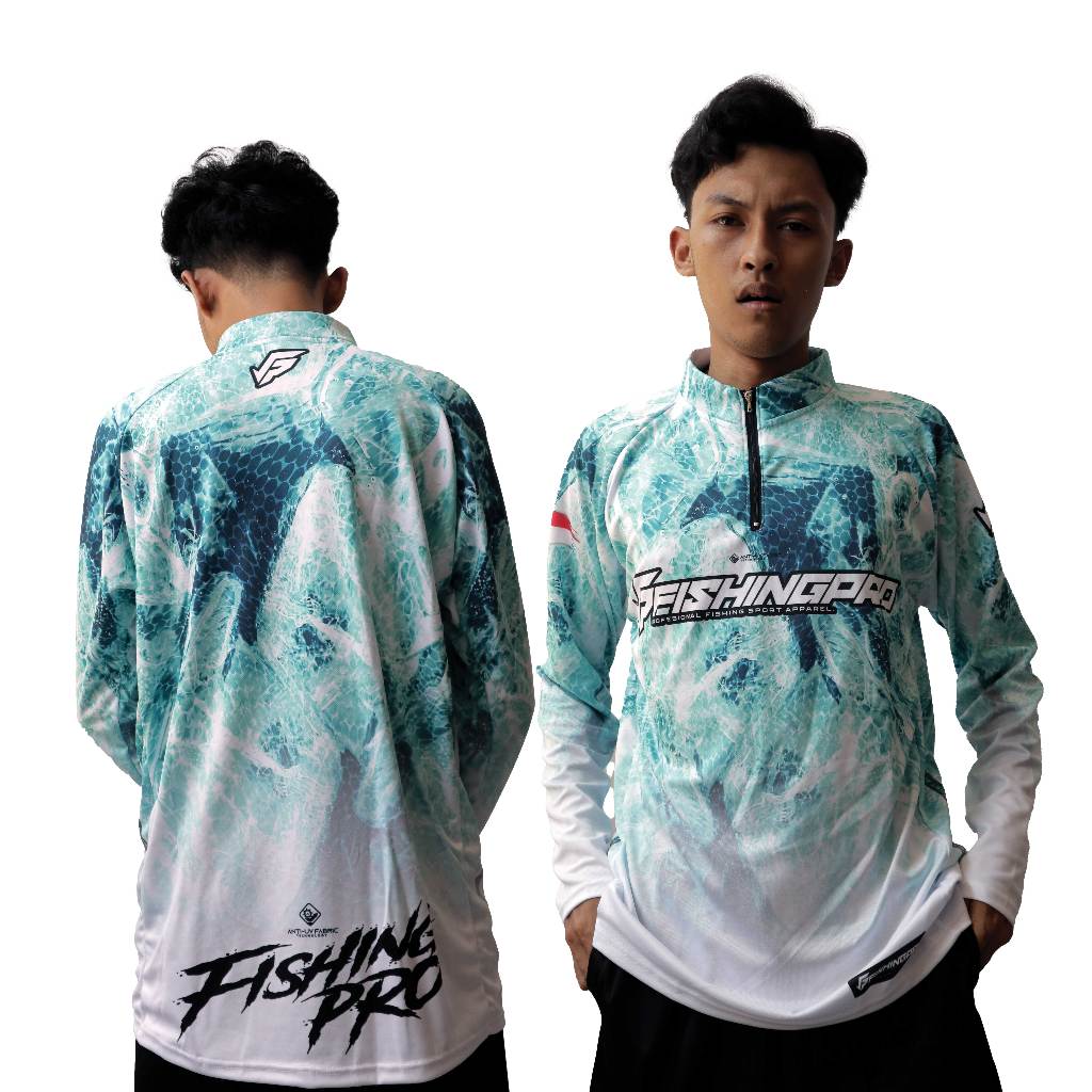 Jual Jersey Baju Mancing FishingPro WavyAbs Part 117 | Anti UV Printing ...