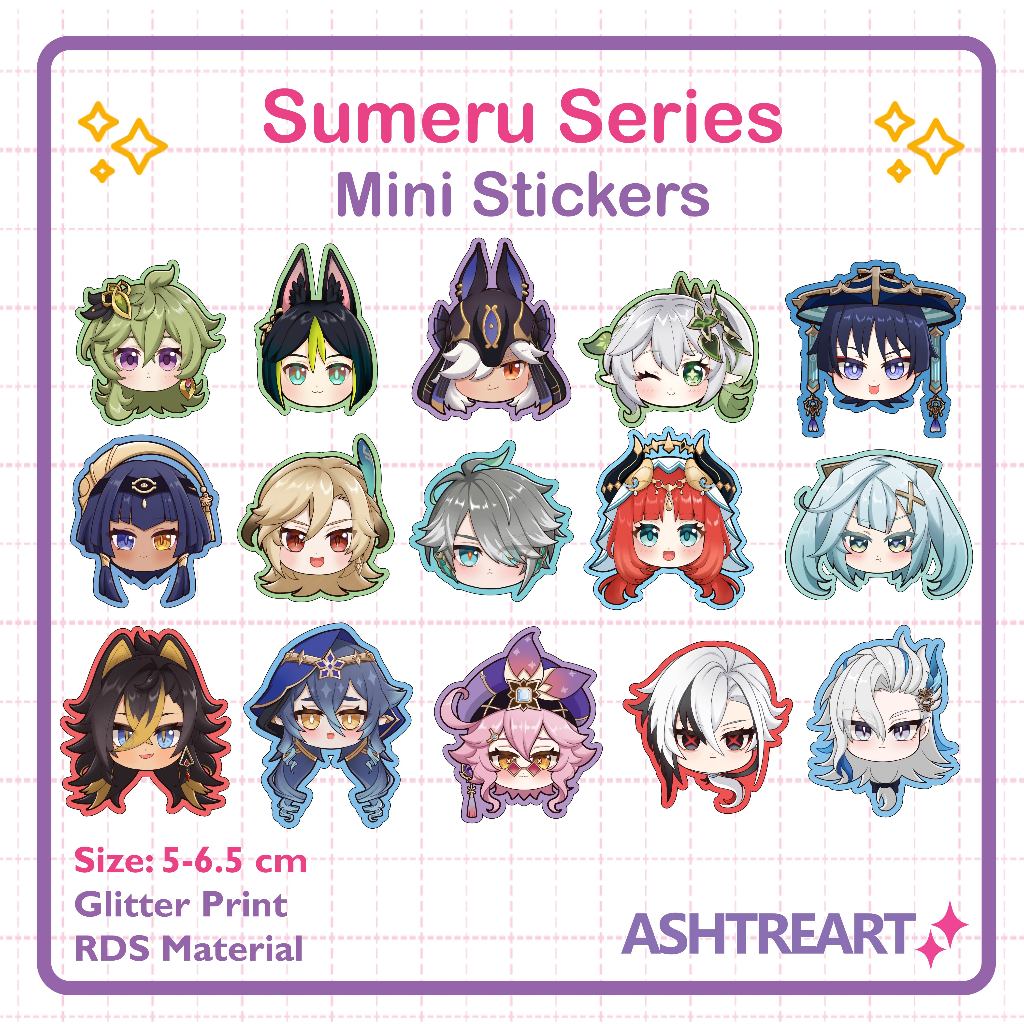 Jual [Ashtreart] Sumeru Series Mini Stickers | Nahida Alhaitham Kaveh ...