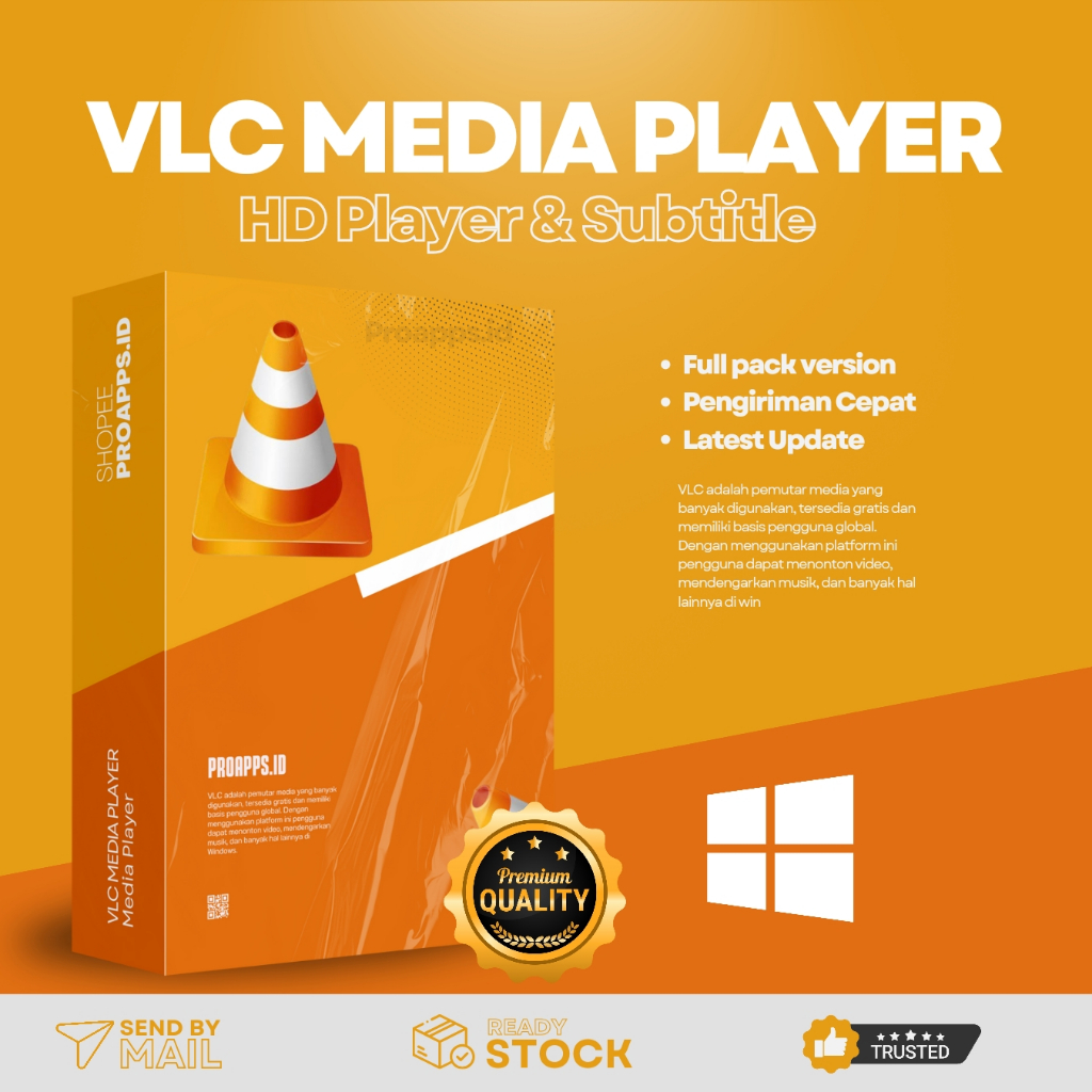 Jual #029 VLC Media Player - Pemutar Video (WIN) Latest Version New ...