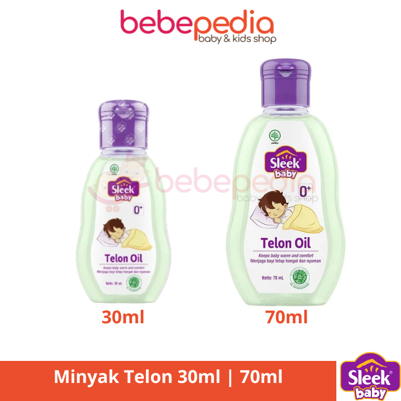 Jual Sleek Baby Telon Oil Minyak Telon Bayi 30ml | 70ml | Shopee Indonesia