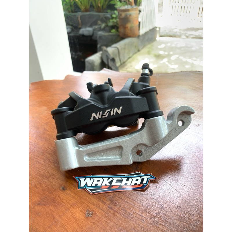 Jual Breket kaliper Nissin Twin Africa 4 Piston piringan 300mm | Shopee Indonesia