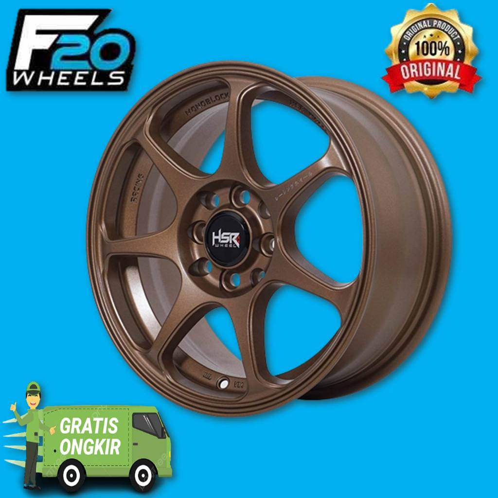 Jual VELG MOBIL AGYA TIPE HSR SEBUNSUTA R15X65 H4X100-114,3 BRIO,VIOS,AVANZA,DLL | Shopee Indonesia