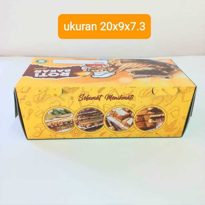 Jual 50 Lamebar bungkus roti bakar / Kotak roti bakar / Box roti bakar ...