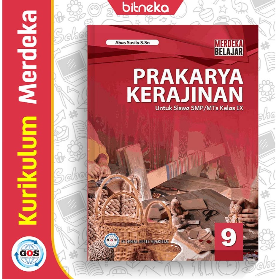 Jual Buku Siswa Prakarya Kerajinan SMP/MTs Kelas 9 Kurikulum Merdeka - GOS | Shopee Indonesia