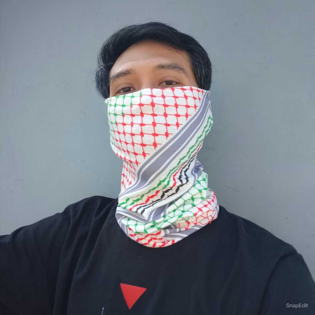 Jual Buff Keffiyeh / Buff Kufiya / Bandana Keffiyeh / Bandana Kufiya / Buff Palestin / Bandana ...