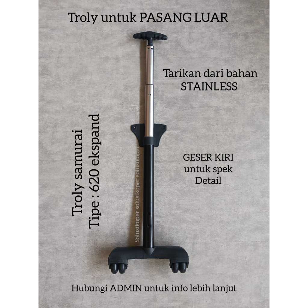 Jual TROLY TRAVEL BAG, TROLY TAS ANAK SEKOLAH, TROLY KOPER, DORONGAN ...