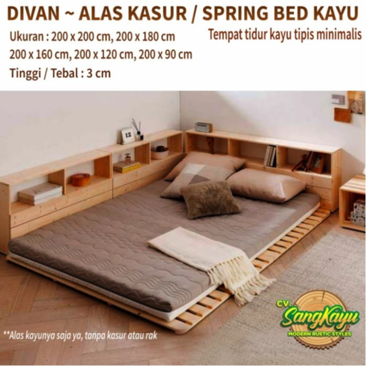 Jual Divan 180x200 dll tempat tidur lipat dipan minimalis ranjang ...