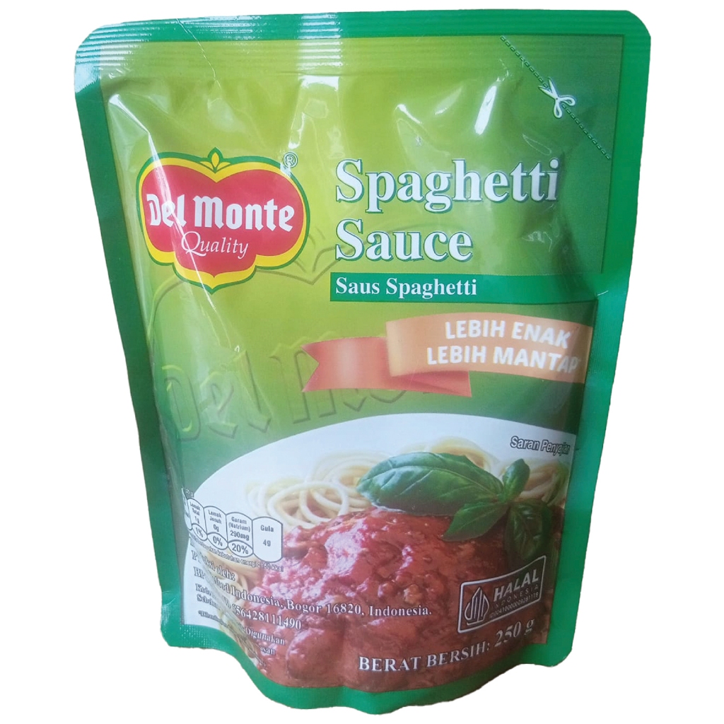 Jual DELMONTE Saus Spaghetti 250 Gram | Shopee Indonesia