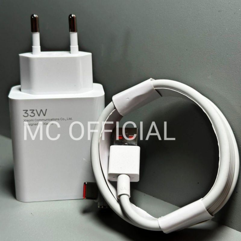 Jual CHARGER GAMING XIAOMI 33W USB TYPE C TURBO FAST CHARGING REDMI Mi ...