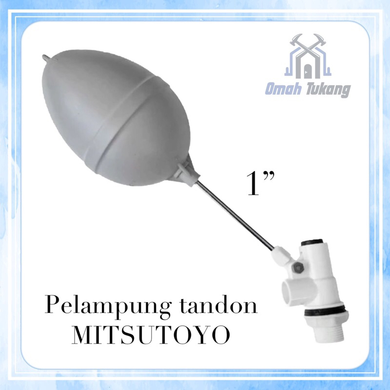 Jual Kran Pelampung Otomatis 1” MITSUTOYO / Pelampung Tandon PVC ...