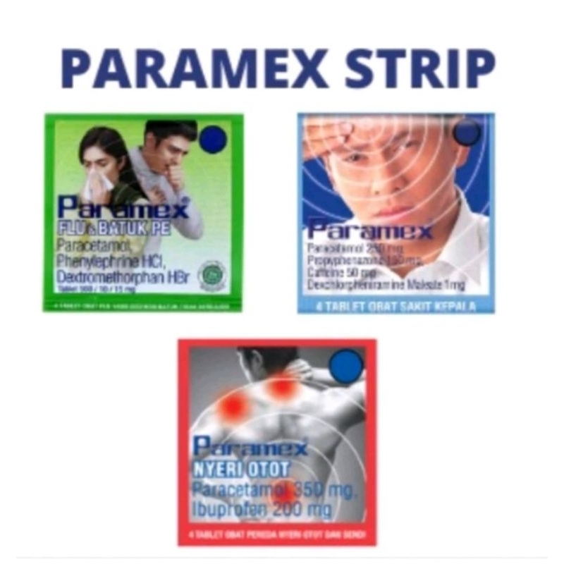 Jual Paramex Obat Sakit Kepala. | Shopee Indonesia