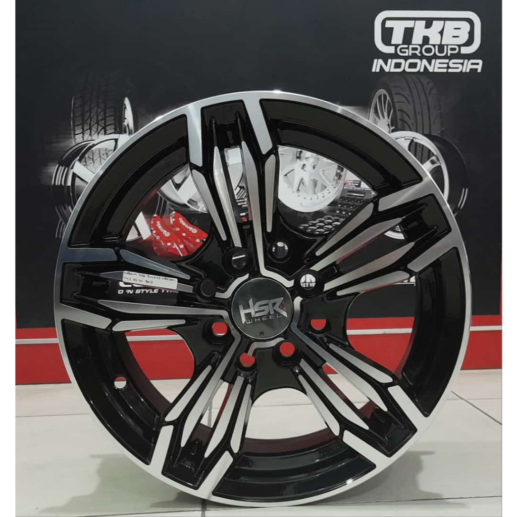 Jual VELG MOBIL RACING RING 14 HSR MERKIN PCD 4X100-114,3 UNTUK BRIO AGYA SIGRA KIJANG AVANZA ...