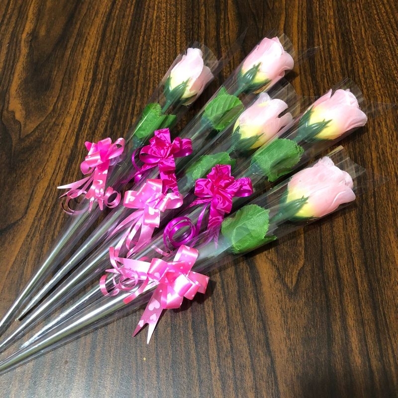 Jual Bunga Mawar 1 Tangkai Plastik | Bunga Valentine | Bunga Mawar ...