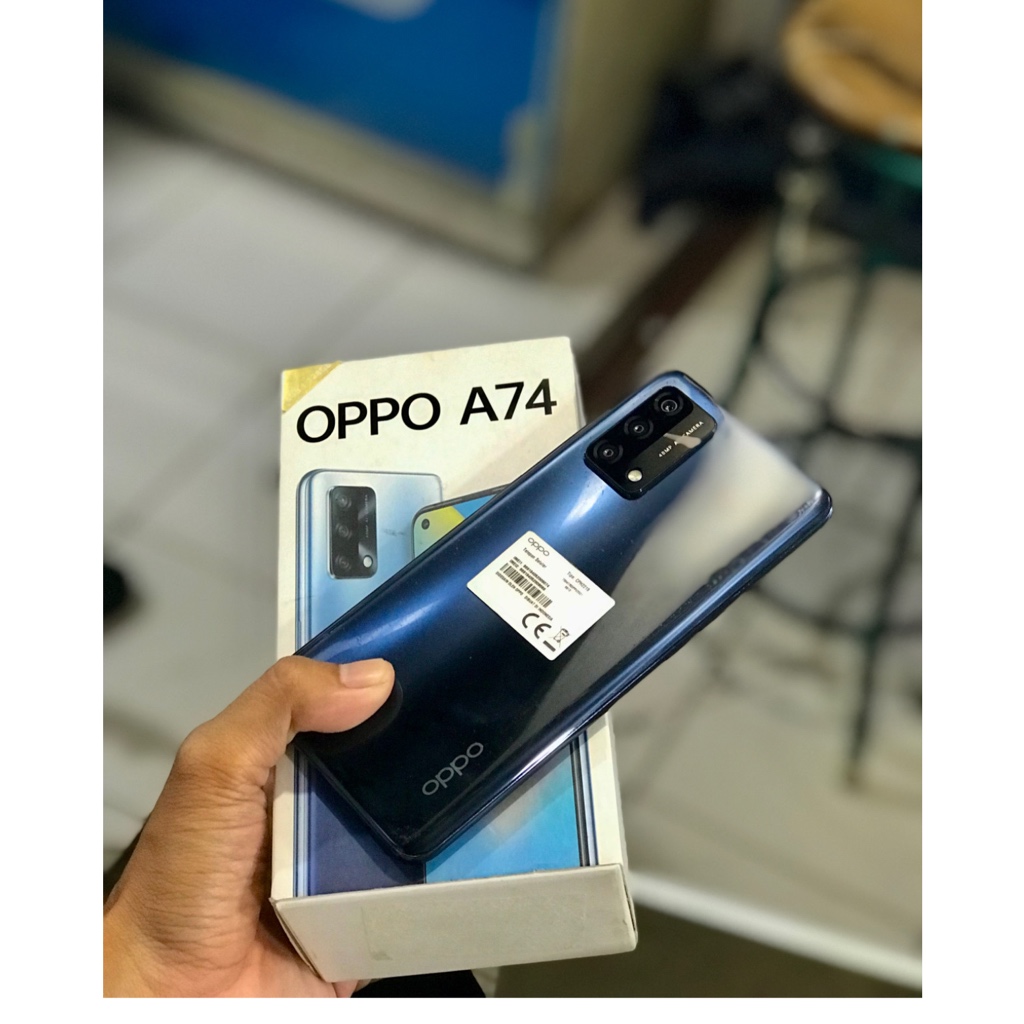 Jual Oppo A74 6/128 ( SECOND ) | Shopee Indonesia
