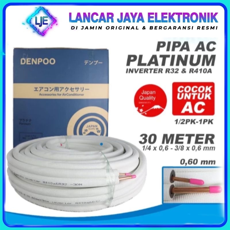 Jual Pipa Ac PLATINUM Semua Merek 1/2 - 1 Pk Per Roll (30 Meter ...