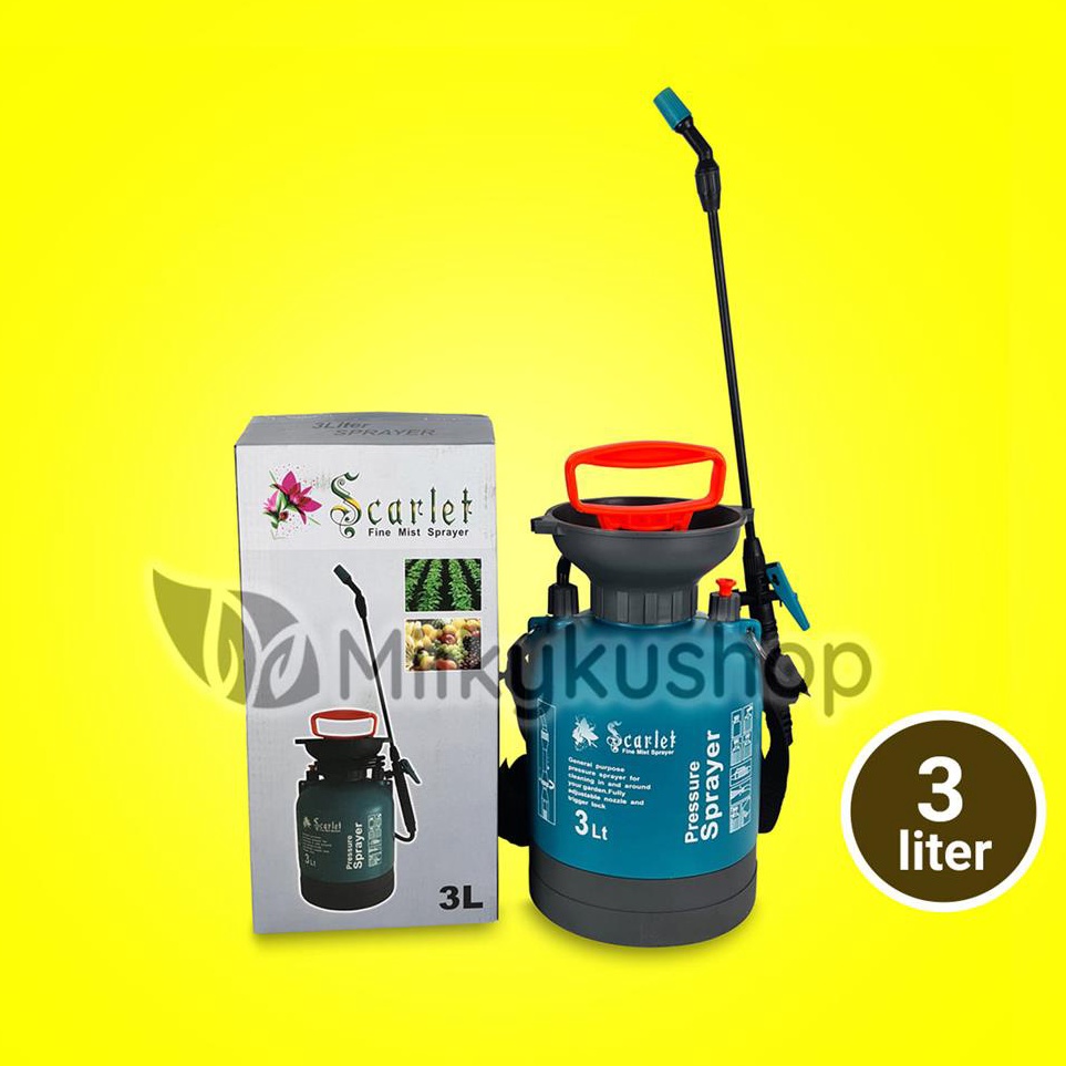 Jual Harga Promo SPRAYER SCARLET 3 LITER ALAT SEMPROT PRESSURE | Shopee ...