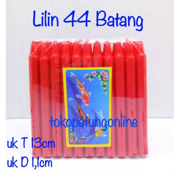 Jual Lilin Merah isi 44 Batang | Shopee Indonesia