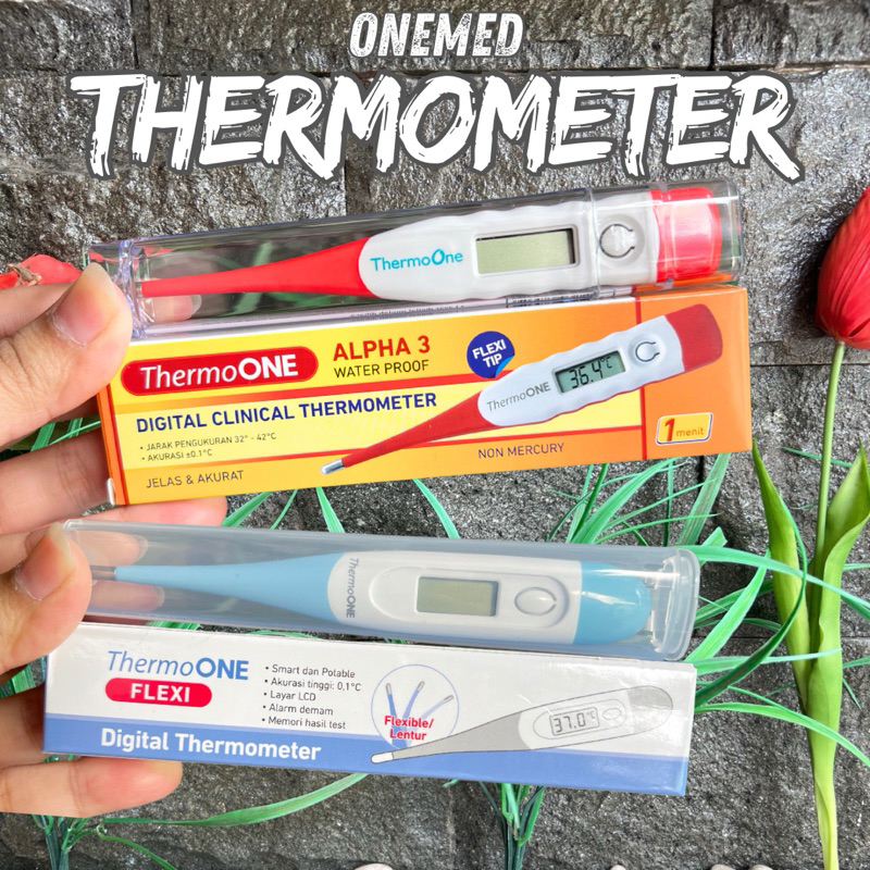 Jual ONEMED THERMOMETER DIGITAL - THERMO ONE FLEXI / ALPHA 3 ...