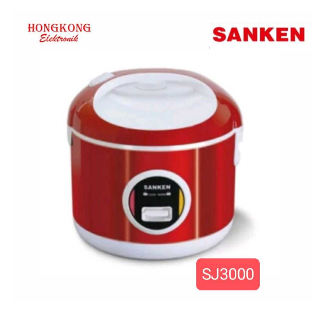 Jual Sanken Magic Com SJ-3000 SJ3000 Rice Cooker 2 Liter Stainless ...