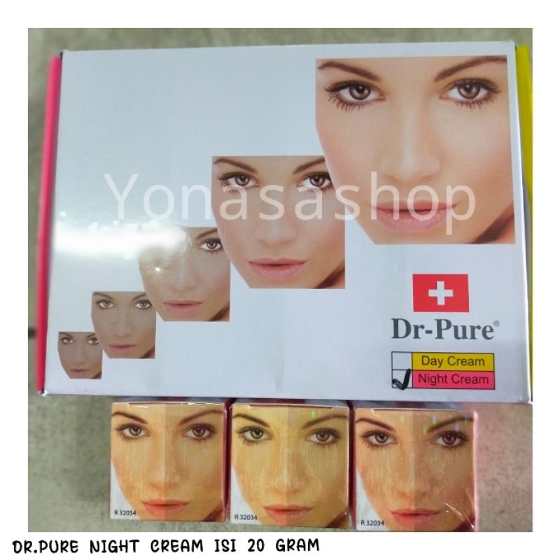 Jual Dr Pure Whitening Day / Night Cream Original BPOM | Shopee Indonesia