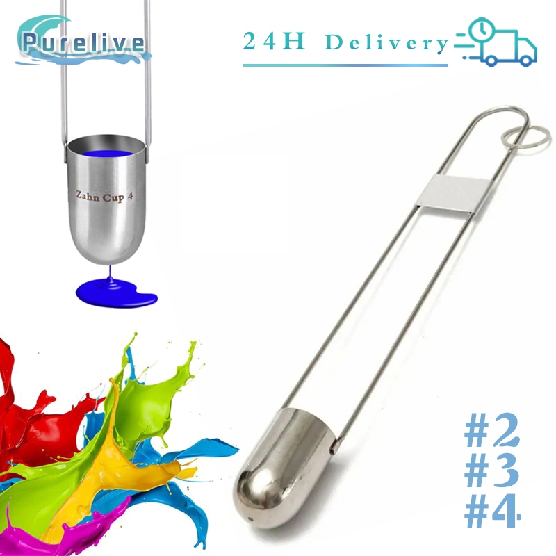 Jual Zahn Cup Viscosity Cup #2 #3 #4 Zahn Cup Immersion Viscosity Cup ...