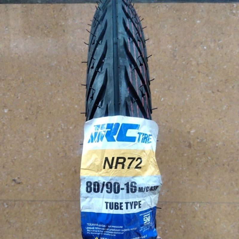 Jual Ban Luar Motor Ring 16 IRC NR72 80/90 -16 Tube Type Ring16 ...
