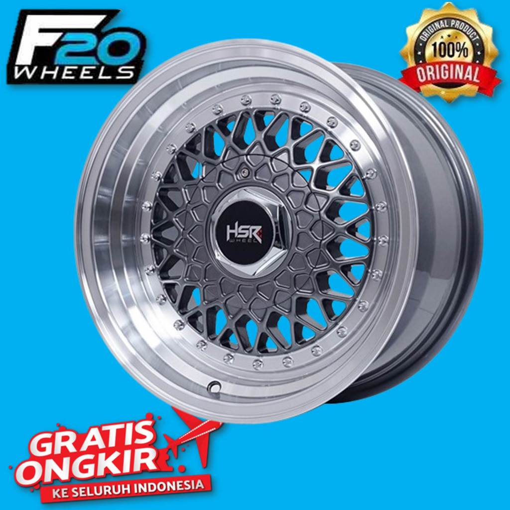 Jual VELG MOBIL VIOS TIPE HSR RS R15X7/8 H4X100-114,3 AGYA,CITY,IGNIS,MARCH,DLL | Shopee Indonesia