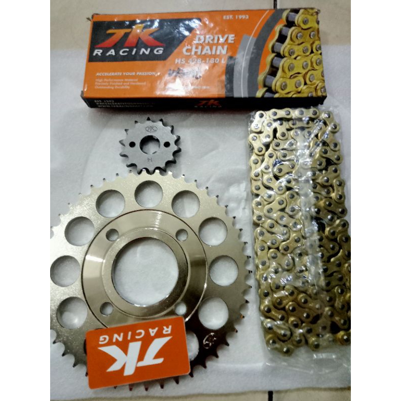 Jual GEAR SET TK RACING UNTUK MOTOR MEGAPRO NEW / MEGA PRO / TIGER / CBR 150R / SONIC 150 R ...