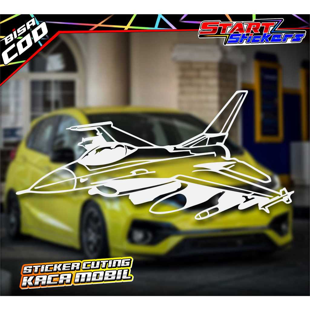 Jual STIKER CUTTING KACA MOBIL MODEL JET TEMPUR / STICKER VARIASI MOBIL ...