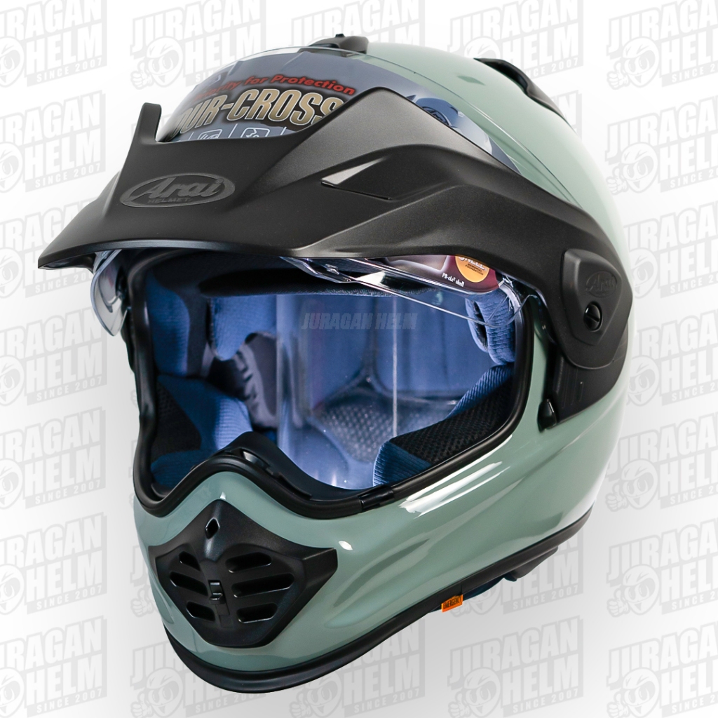 Jual Helm Arai Tour Cross 5 EAGLE GREY Gloss | Shopee Indonesia